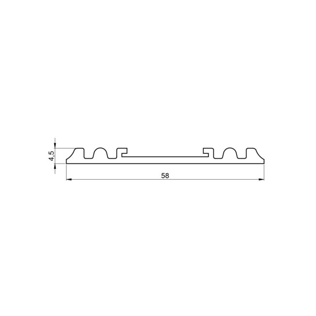 SP92 - Guide Rail Profile - SMD - we open doors